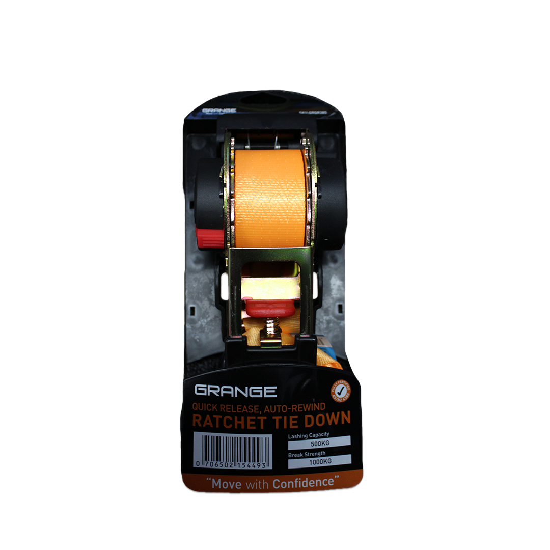 Automatic Quick Release Ratchet Tie Down Straps 38mmx4m S HOOK – liftlockload