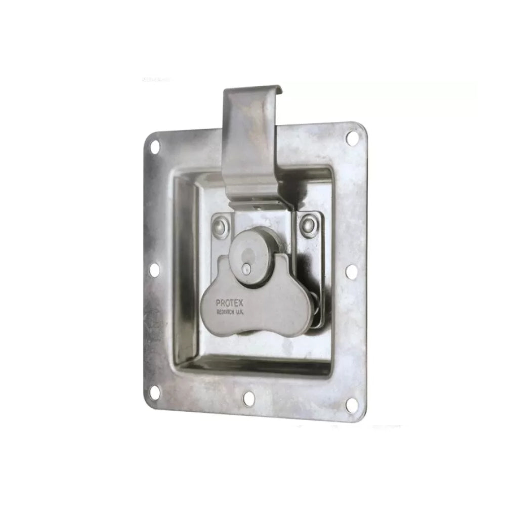 Rotary Turn Latch in Recess Dish - 60 Strength (kg) - Stainless ...