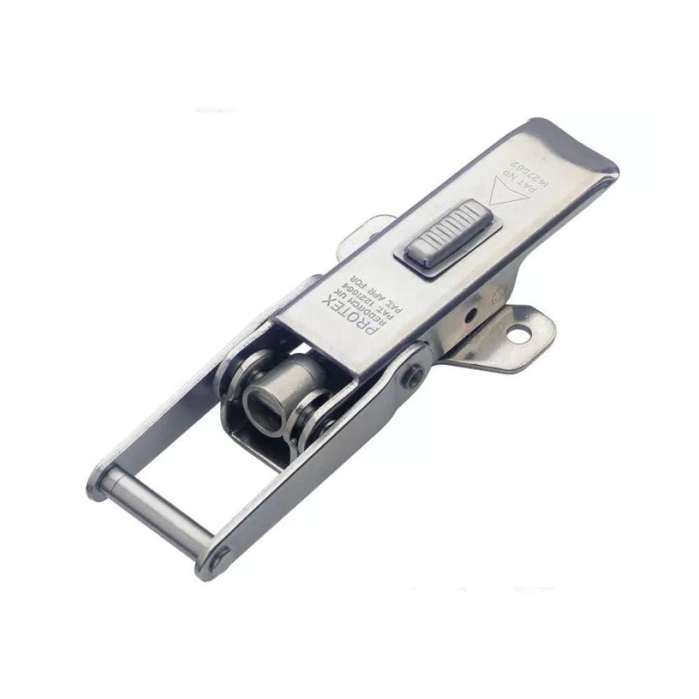 Adjustable Latch with Safety Catch - 750 Strength (kg) - Stainless ...