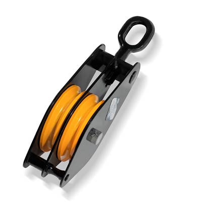 Double Sheave Blocks - Wire (Hook) – liftlockload