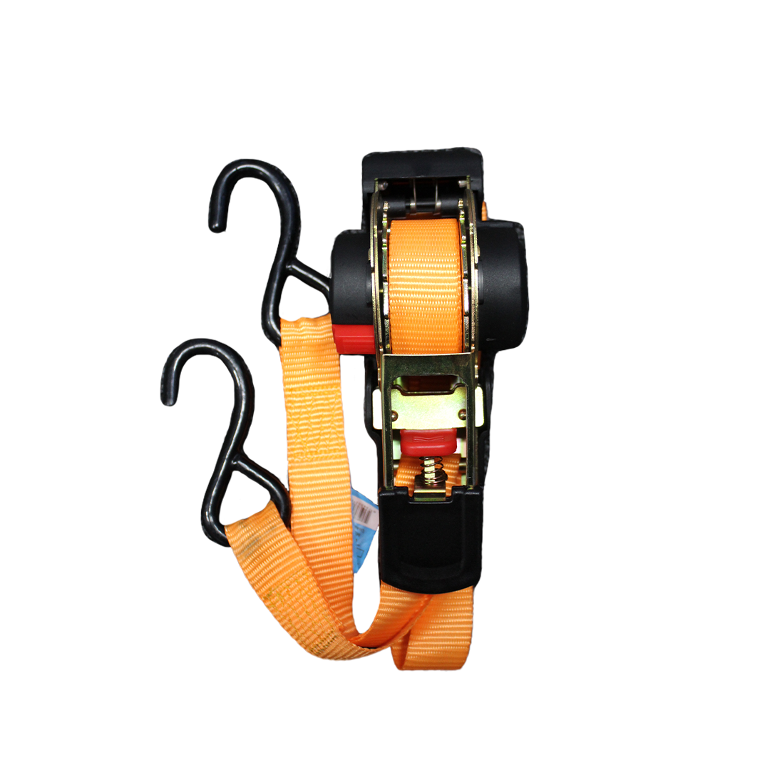 Automatic Quick Release Ratchet Tie Down Straps 25mmx3.5m S HOOK ...