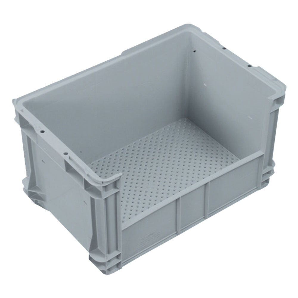 50L Nally Plastic Container Stacking Crate Storage - 580 x 385 x 320mm ...