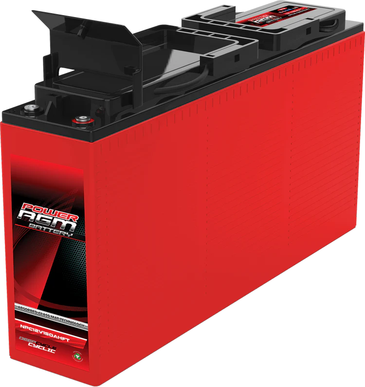 POWER AGM 12 VOLT AGM CYCLIC Battery NPC12V150AHFT – liftlockload